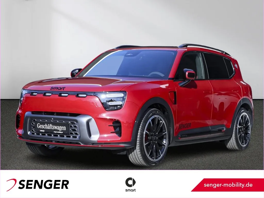 smart #5 SUV/Geländewagen/Pickup in rot gebraucht in Hamm für 53.990